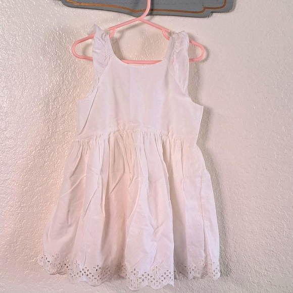 GAP | Dresses | Nwot Baby Gap 4t White Eyelet Dress With Ruffle Sleeve | Poshmark